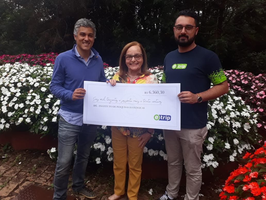 Ecoswim e Etrip entregam doações ao IPÊ referentes às suas ações em ...
